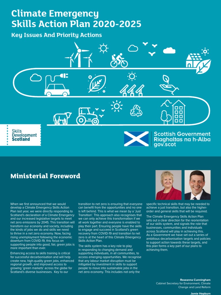 Climate Emergency Skills Action Plan 2020-2025: Key Issues and Priority ...