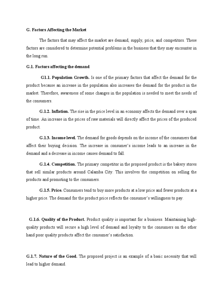 Factors Affecting Demand | PDF | Demand | Prices
