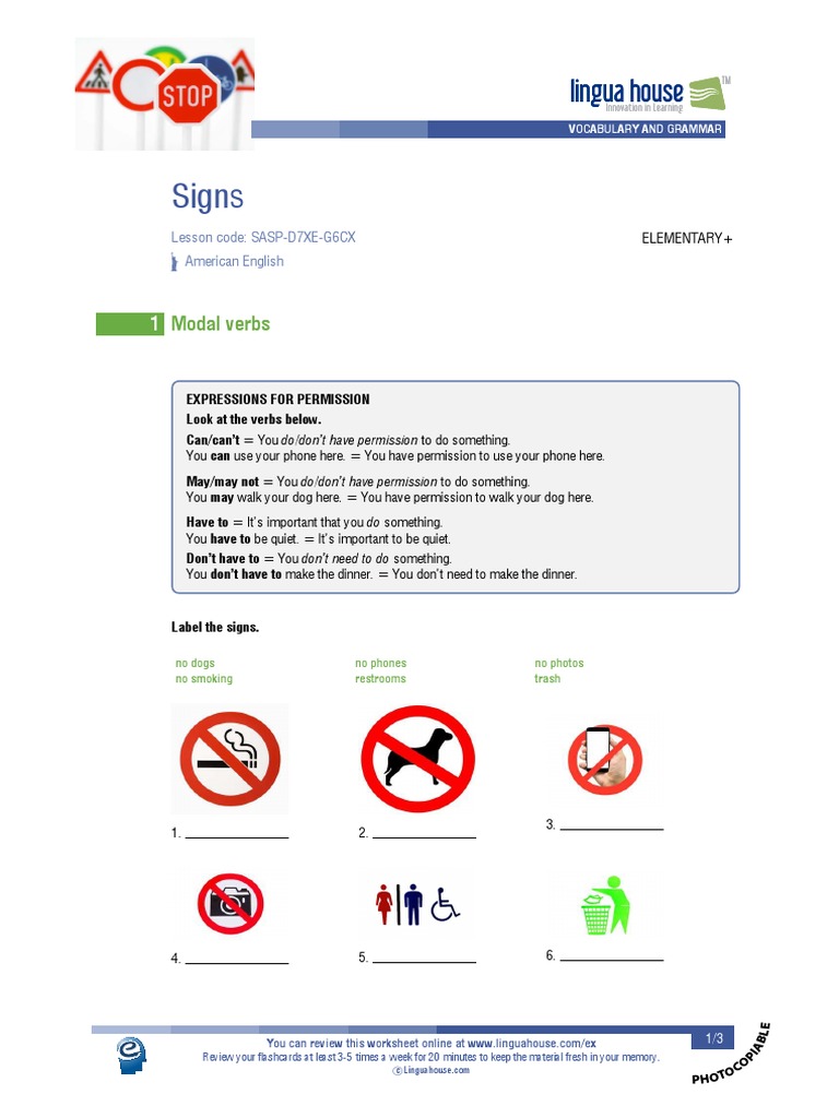 UNIT 5.1 Signs | PDF | Language Mechanics | Syntax