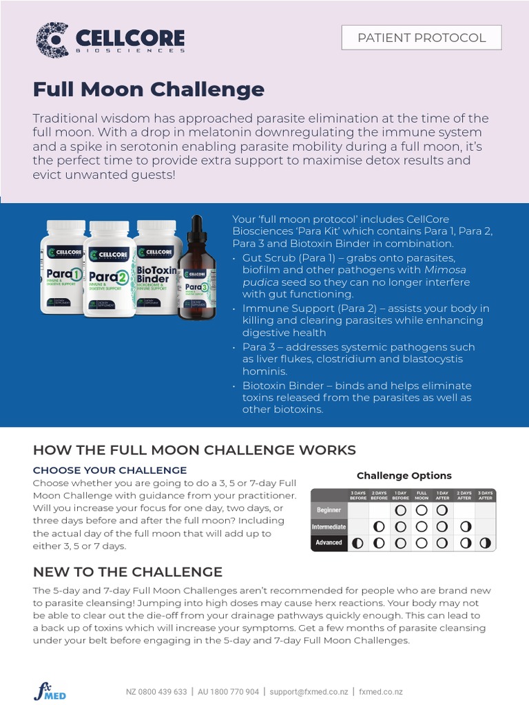 How The Full Moon Challenge Works | PDF | Medical Specialties | Immunology