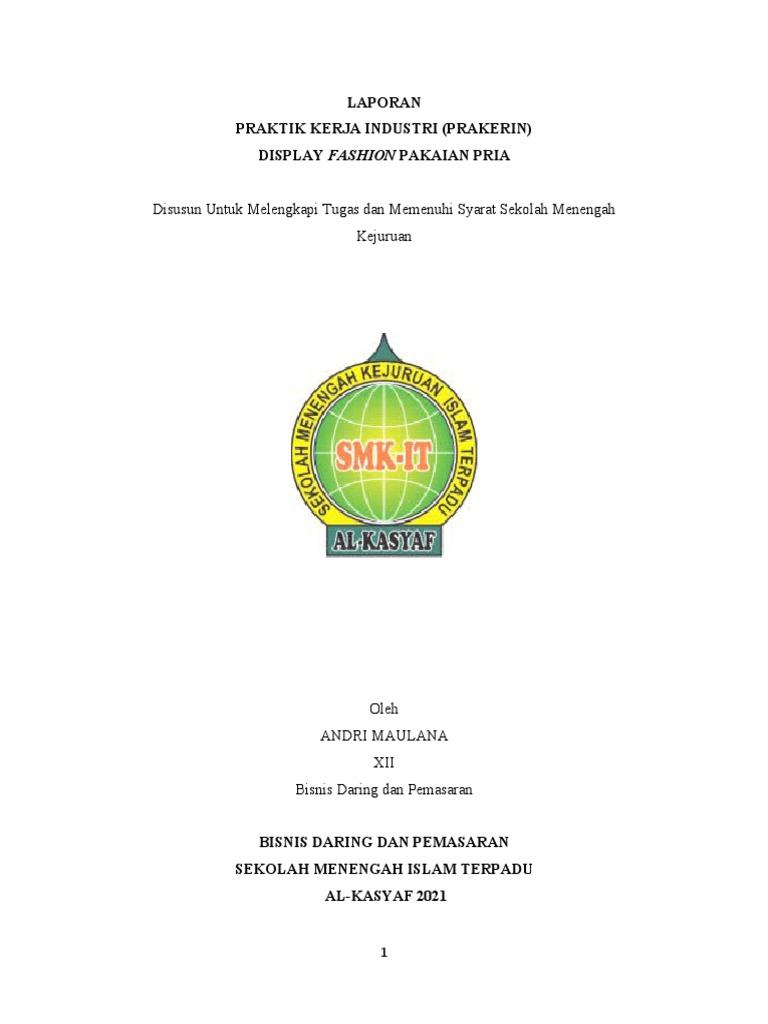 Laporan Andri Maulana | PDF