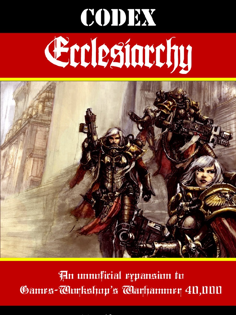 Codex Ecclesiarchy by Necrosis v6 | PDF | Space Opera Games | Sports