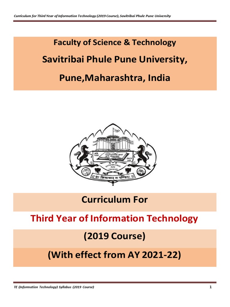 Third - Year - Information Technology - 2019 - Course - 09.07.2021 ...