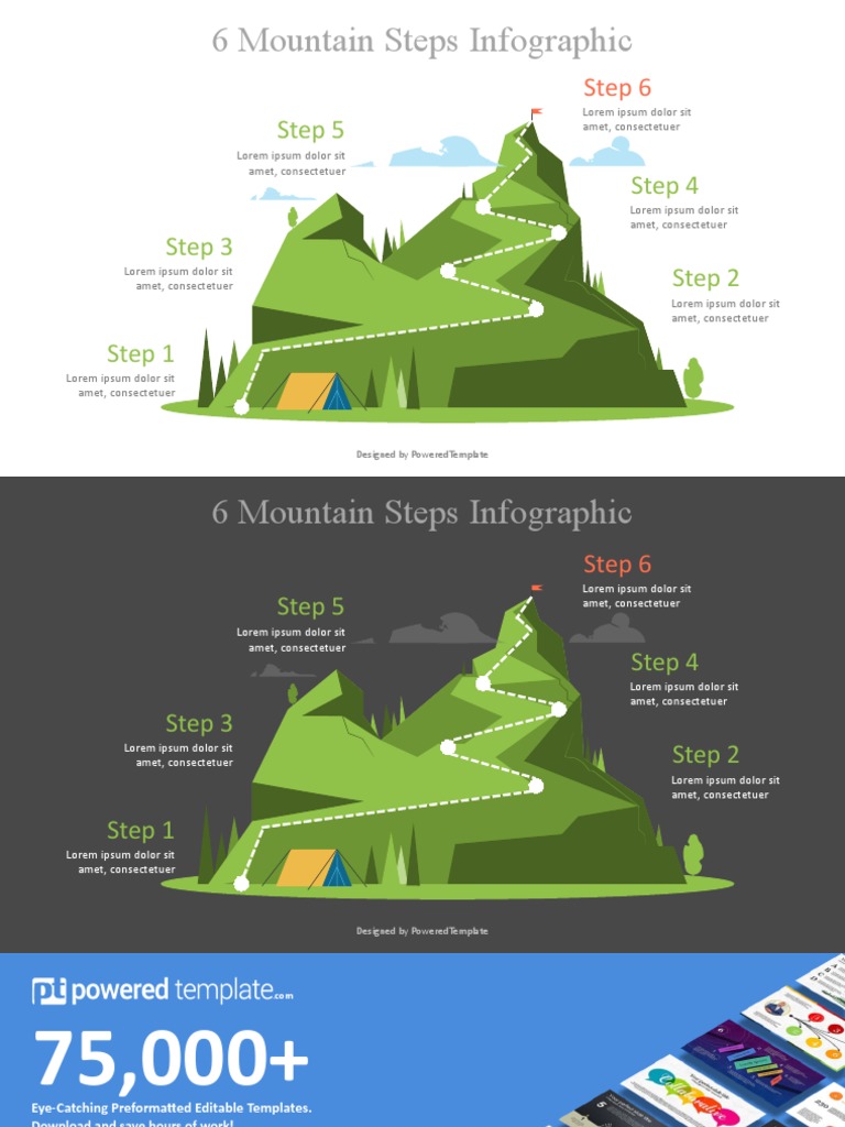 6 Mountain Steps Infographic: Step 5 Step 4 | PDF | World Wide Web ...