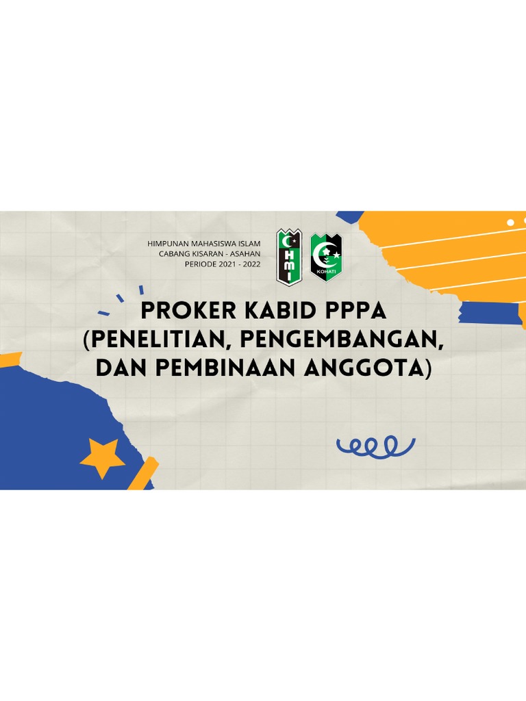 Proker Kabid Pppa Hmi Cakis - Ash | PDF