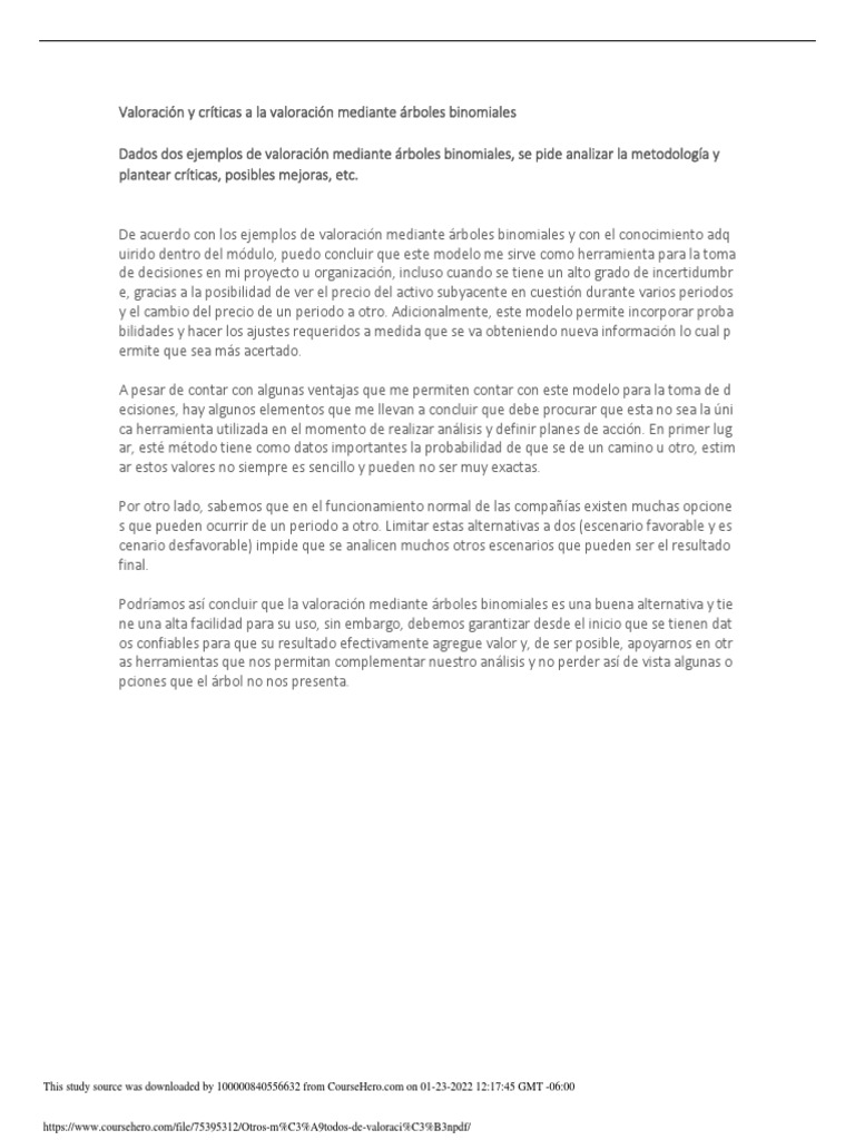 Otros M Todos de Valoraci N PDF | PDF | Cognición