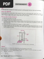 Physics Lab Manual - Class 11 Experiment No. 3 | PDF | Area