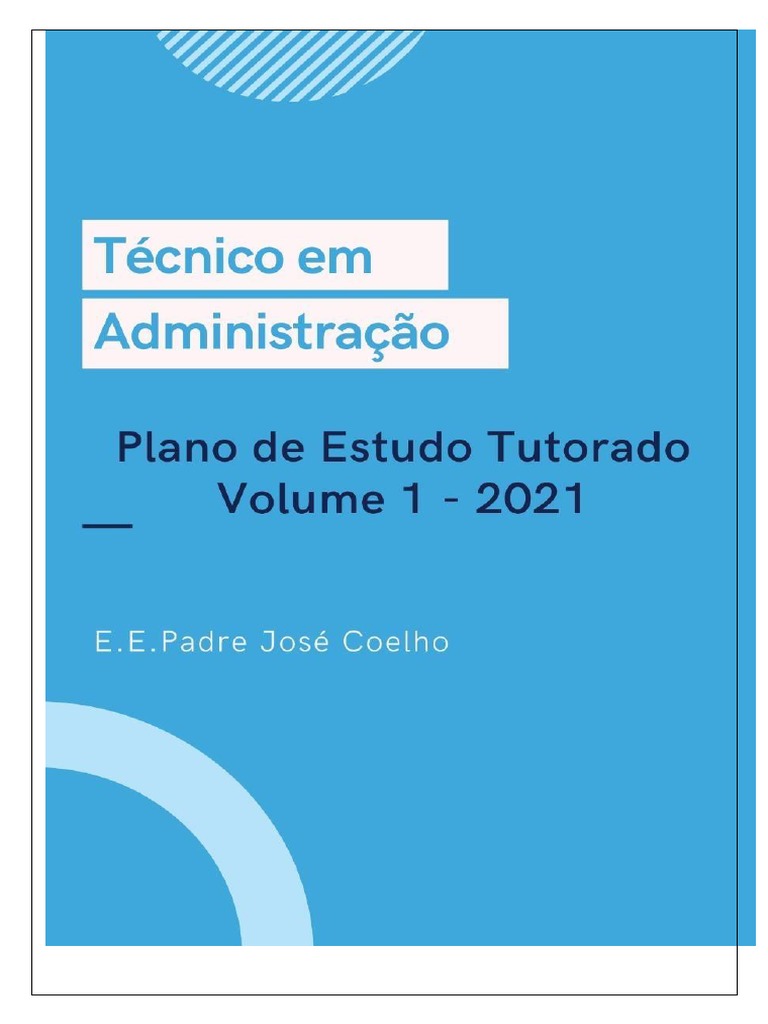 Plano de Estudo Tutorado Complementar em Português Instrumental para aluno do Curso Técnico em ...