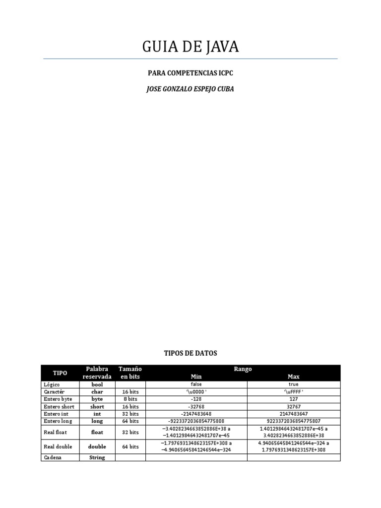 Guia Java - Lab131 | PDF | Java (lenguaje de programación) | Poco