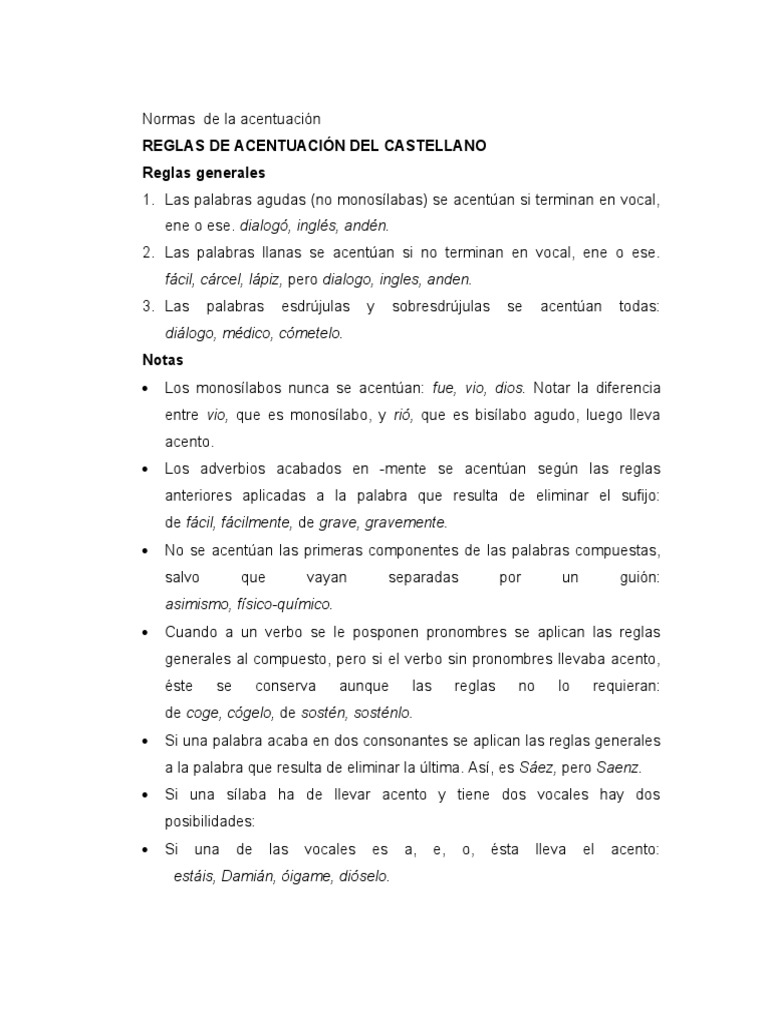 Reglas de Acentuación y Derechos Humanos | PDF | Derechos humanos ...