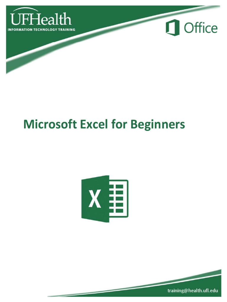 Excel For Beginers | PDF | Microsoft Excel | Worksheet