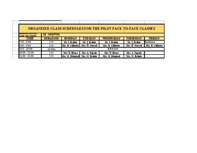 10 - Newton Class Program (F2F) | PDF