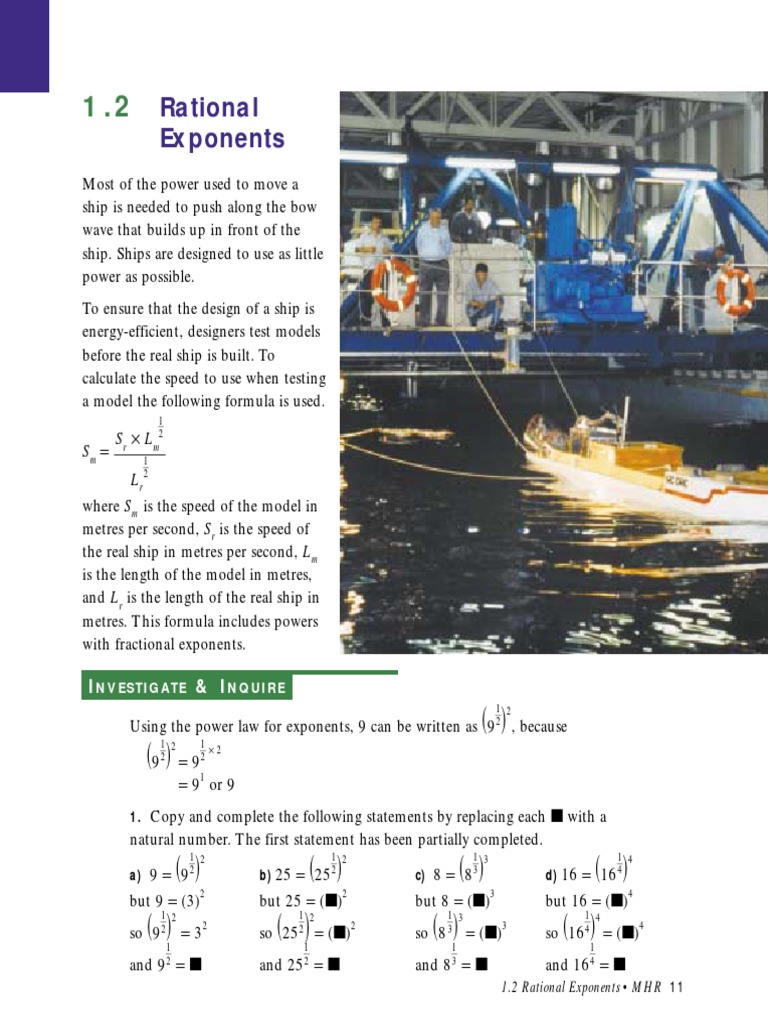 Ship Model Testing Speed Formula | PDF | Horizon | Numbers