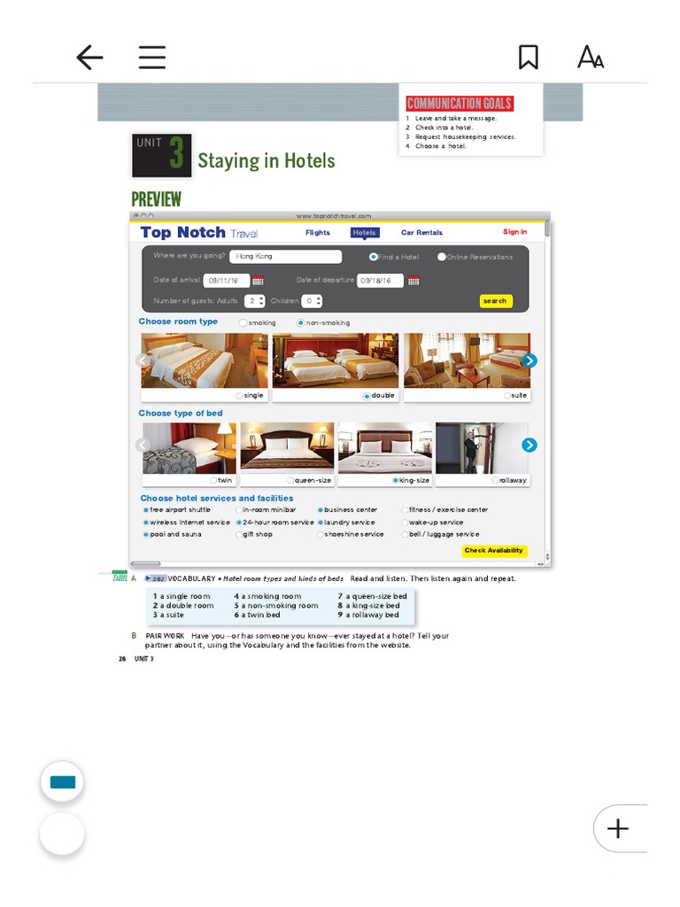 Staying in Hotels: Preview | PDF