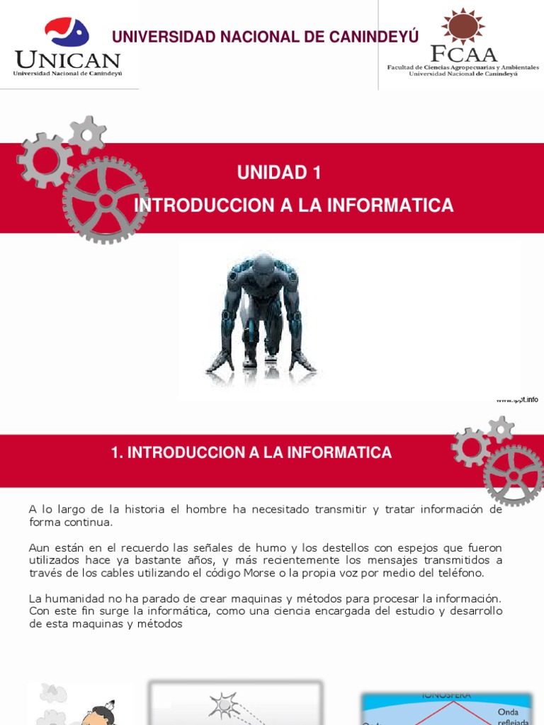 Introduccion A La Informatica | PDF | Almacenamiento de datos de la ...
