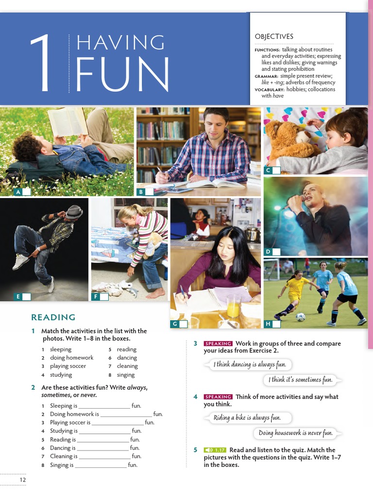 Unit 1 - Student Book | PDF | Verb | Languages