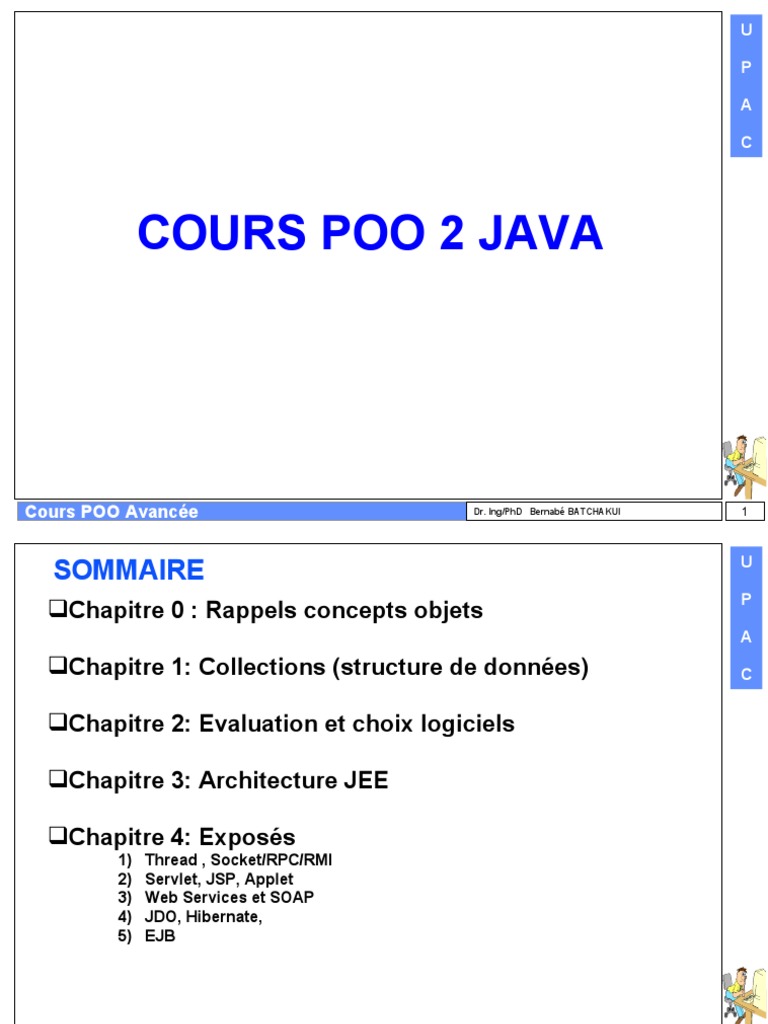 Cours POO2 - New2019 | PDF | Logiciel | Développement de logiciel