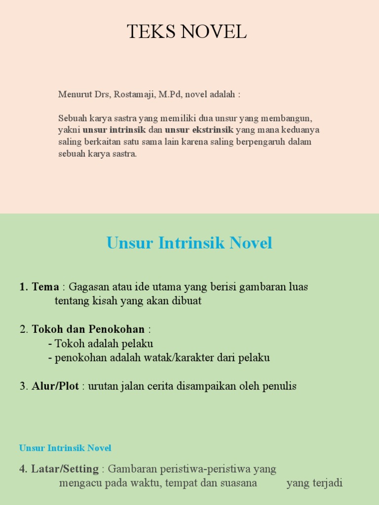 Catatan Novel | PDF | Klasik | Fiksi Umum
