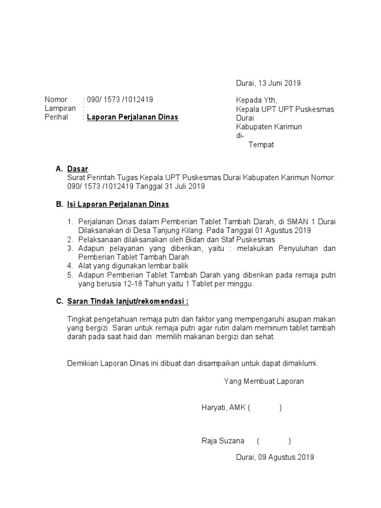 LPD Tablet Tambah Darah (AGSTUS) 2019 | PDF