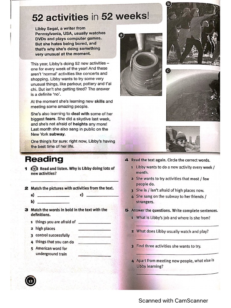 Pulse 2 Workbook (pg12 - pg13) | PDF