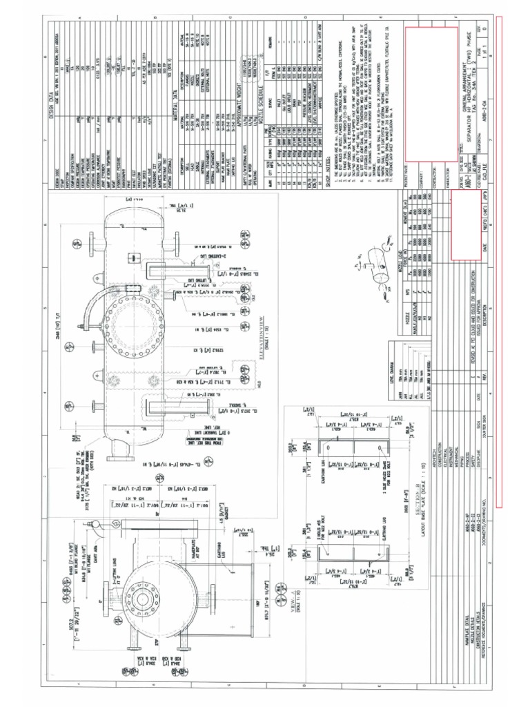 Contoh GA Drawing | PDF