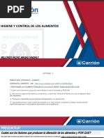 Factores CHATTO en la conservación alimentaria | PDF | Alimentos | Oxígeno