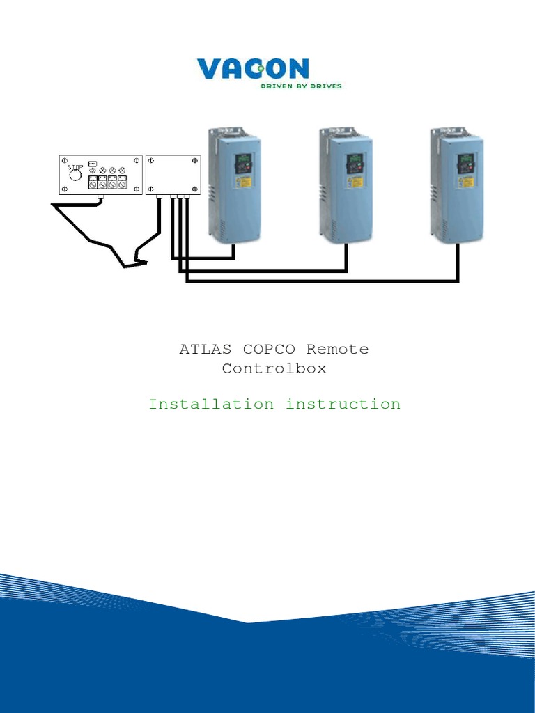 Vacon - Installation - Remote Control Box - EN | PDF | Cable Television | Computing