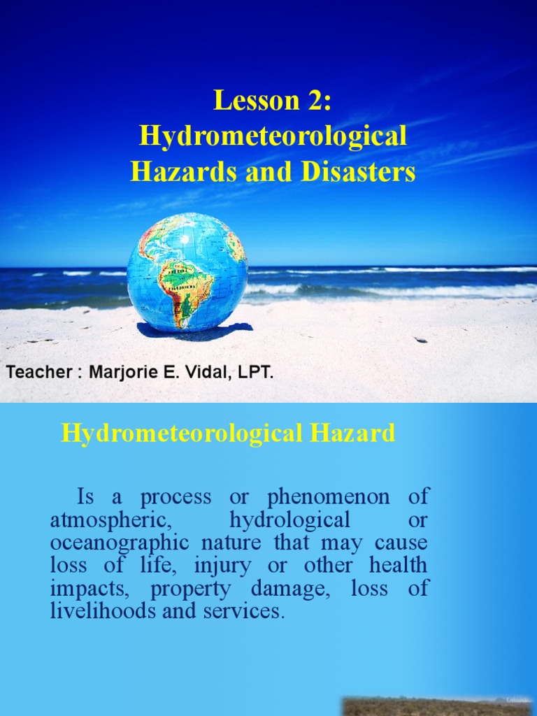 Lesson 2 - Hydrometeorological Hazards and Disasters | PDF | Storm ...