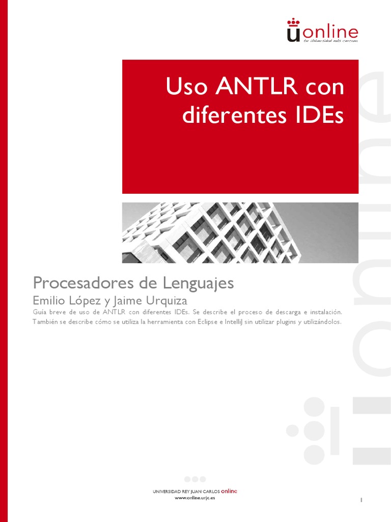 Instalacion ANTLR | Descargar gratis PDF | Eclipse (software) | Entorno ... Instalacion ANTLR | Descargar gratis PDF | Eclipse (software) | Entorno ...