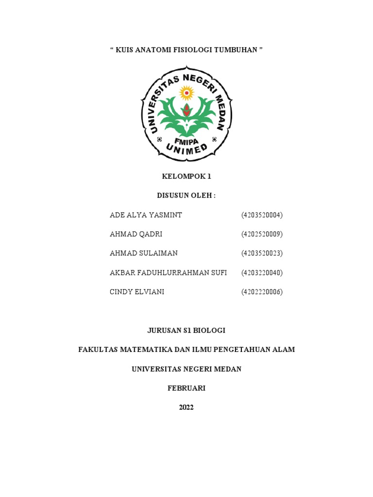 Quiz Taksper Kel 1 | PDF