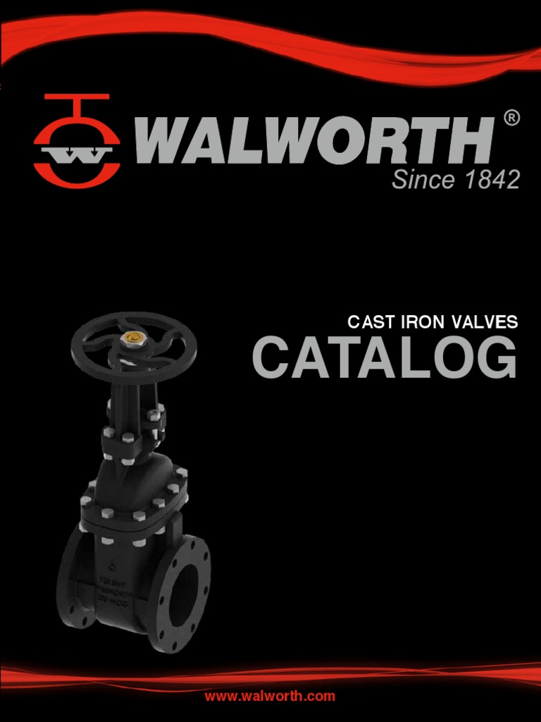 Walworth Valve Company Product Catalog | PDF | Valve | Screw