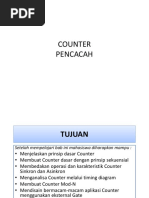 Kelompok 2 - Rangkaian Pencacah (Counter) | PDF