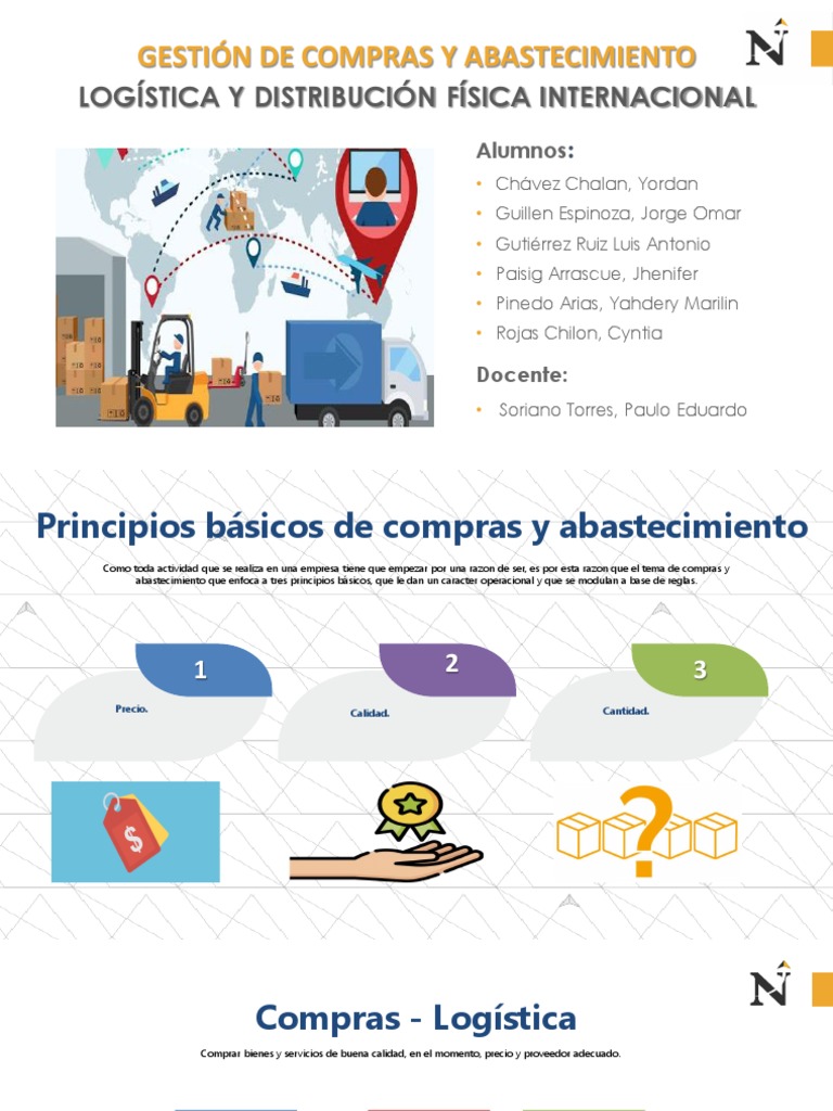 Gestion de Compras y Abastecimiento | PDF | Logística | Obtención