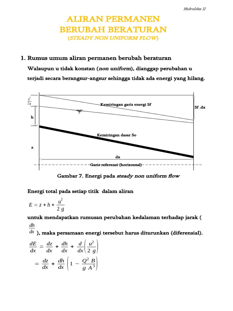Aliran Permanen | PDF
