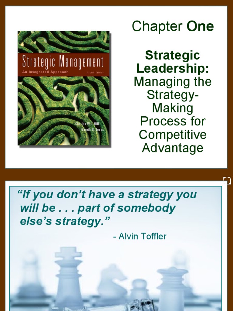 Hill - 8e - PPT - ch01 Managing The Strategy-Making Process | PDF ...