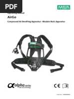 Donning of An Self Contained Breathing Apparatus SCBA | PDF | Wellness