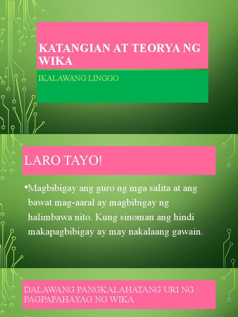 Teoryang Yo He Ho SOLUTION: Kalikasan At Teorya Studypool