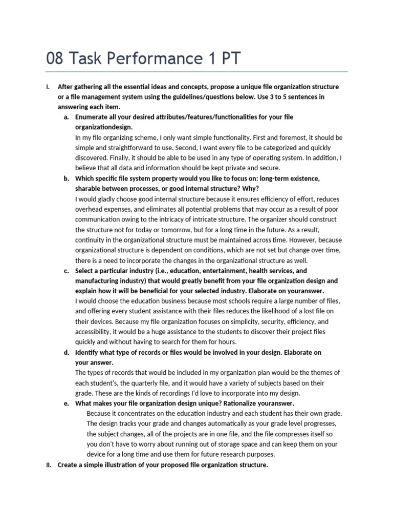 08 Task Performance 1 PT | Download Free PDF | Computer File | System