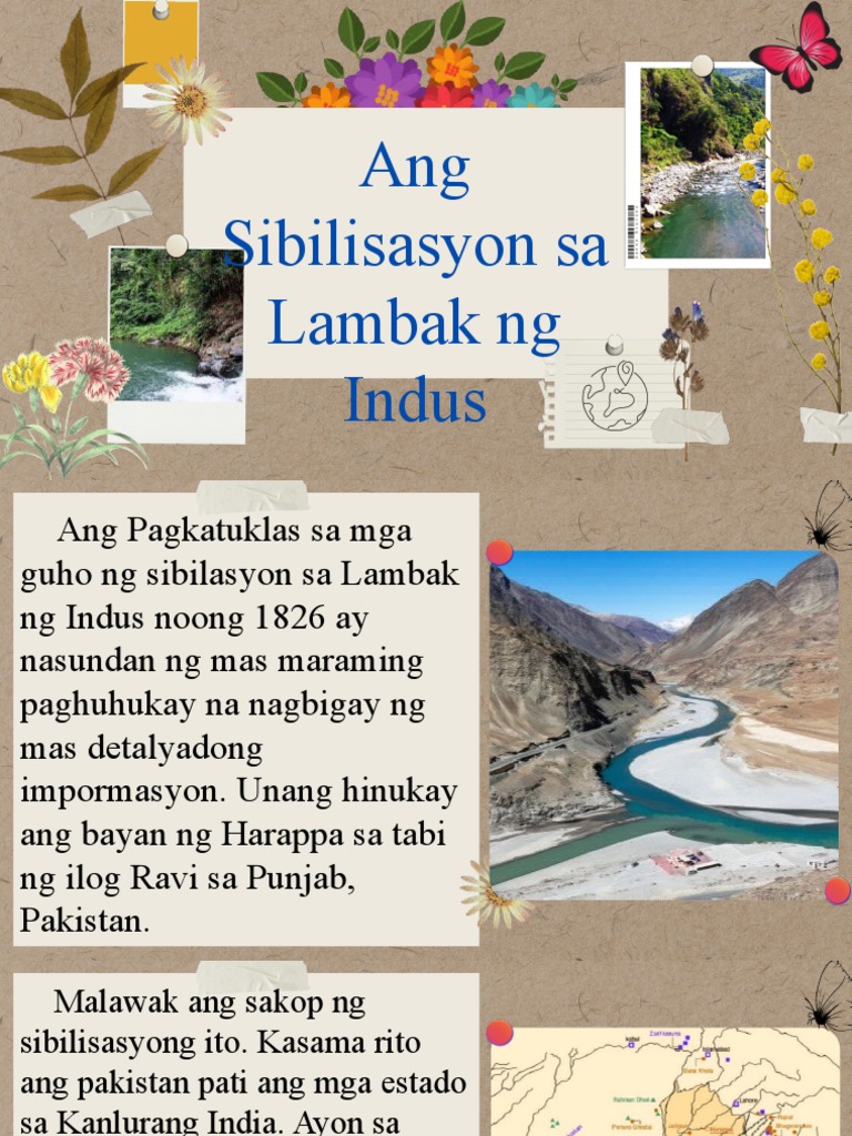 Ang Sibilisasyon Sa Lambak NG Indus | PDF