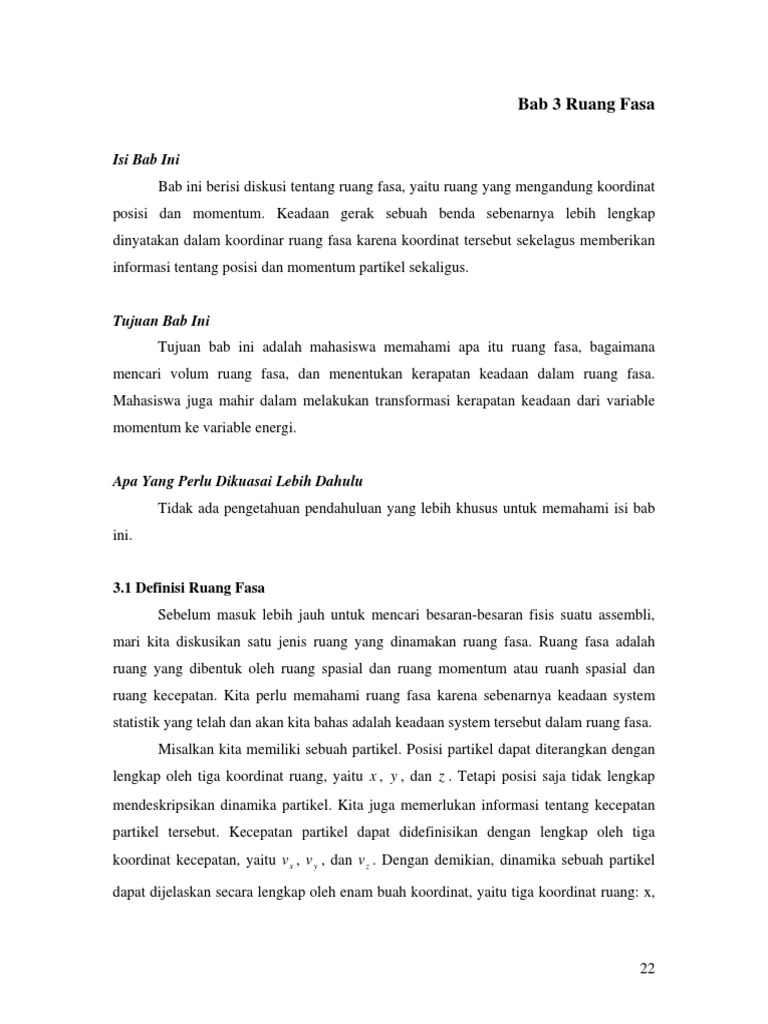 Fisika Statistik - Pertemuan Ke 2 | PDF