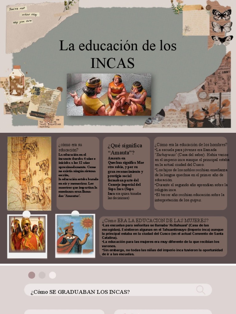Educacion de Los Incas | PDF | Imperio Inca