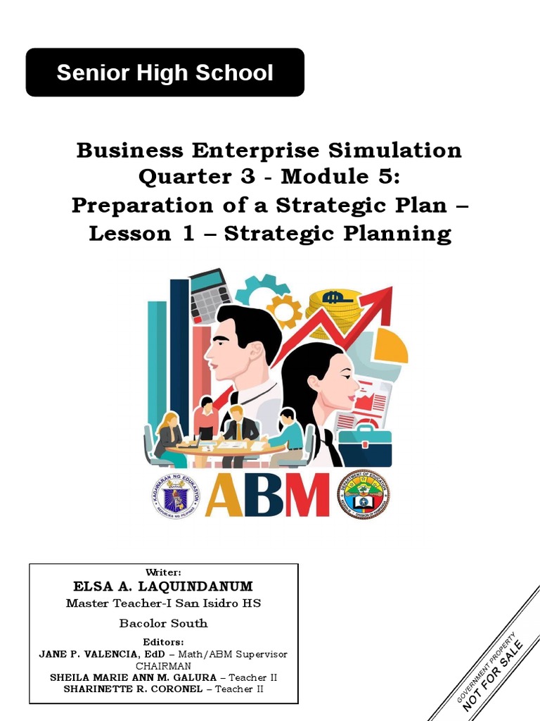 ADM BES Module 5 Lesson 1 Strategic Plan | Download Free PDF ...