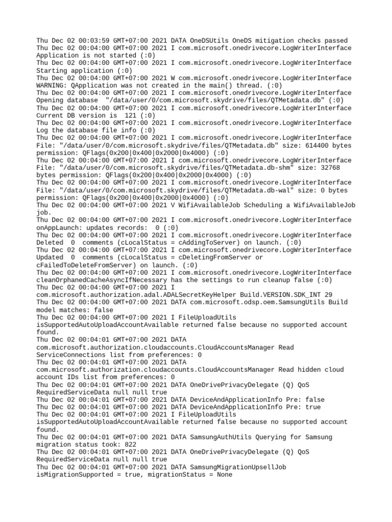 Current Log | PDF | Computer File | Databases