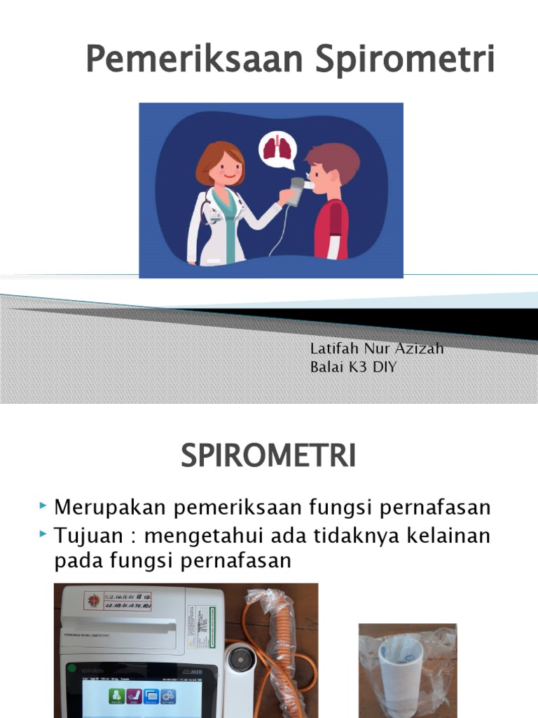 Pemeriksaan Spirometri | PDF | Sains & Matematika