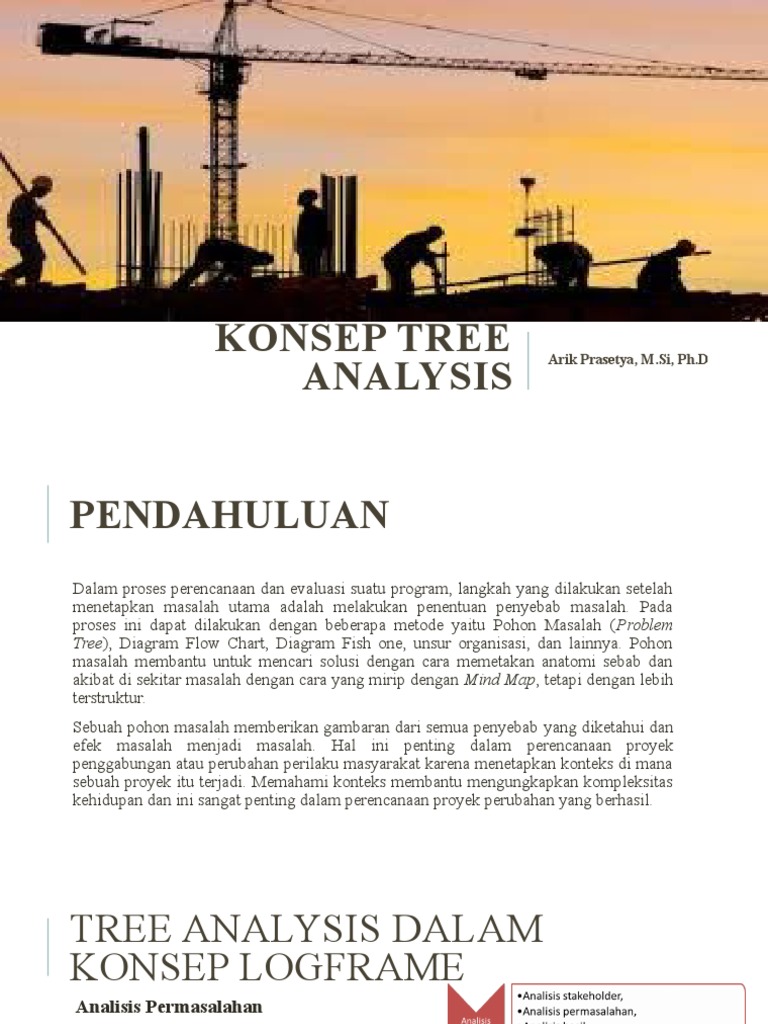Konsep Tree Analysis | PDF