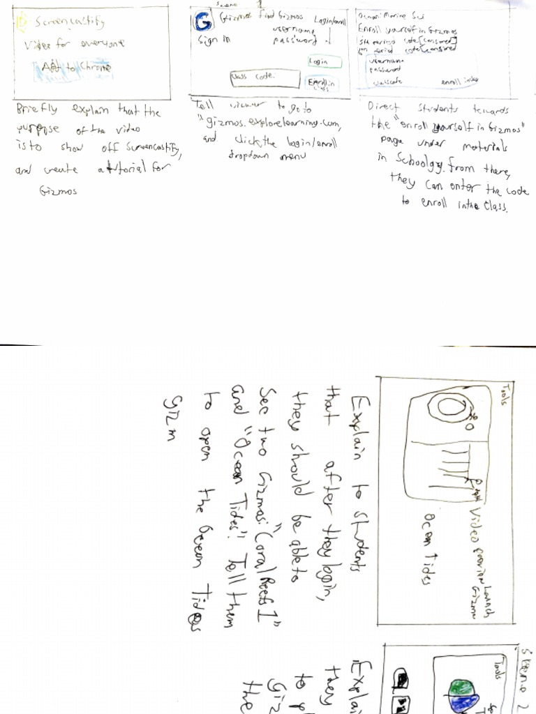 Multimedia Storyboard | PDF