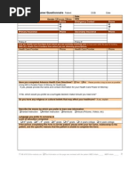 Physical Exam Checklist