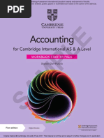 Cambridge IGCSE Accounting (0452) | PDF | Textbook | Teachers