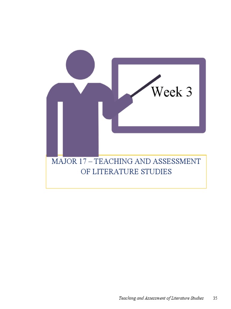 Literature Studies: Teaching & Assessment Guide | PDF | Lesson Plan ...