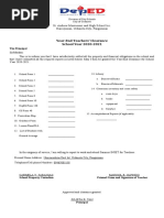 Sample Deped Teachers Clearance | PDF | Firearm Laws | Law